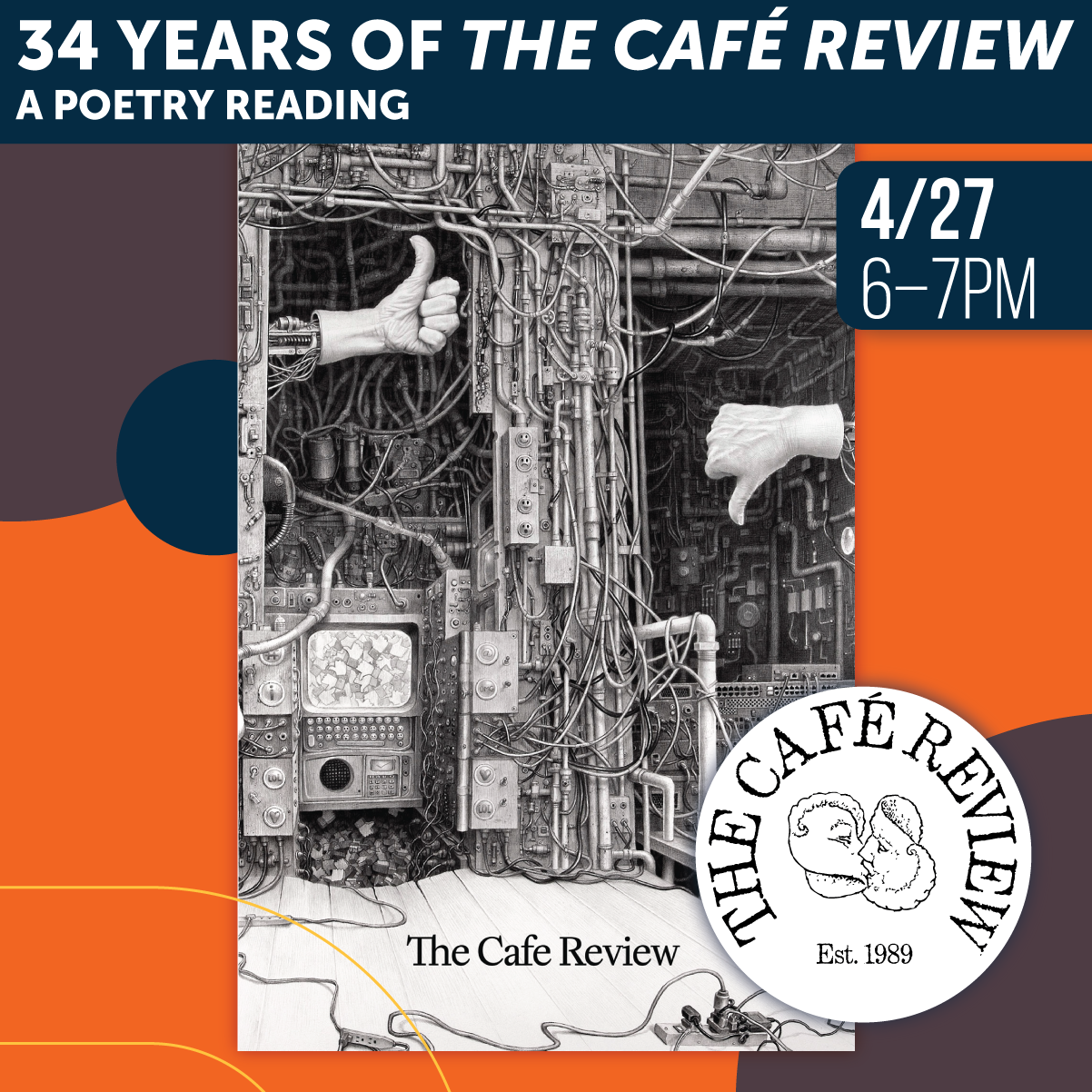 34 Years of Café Review: A Poetry Reading – The Cafe Review